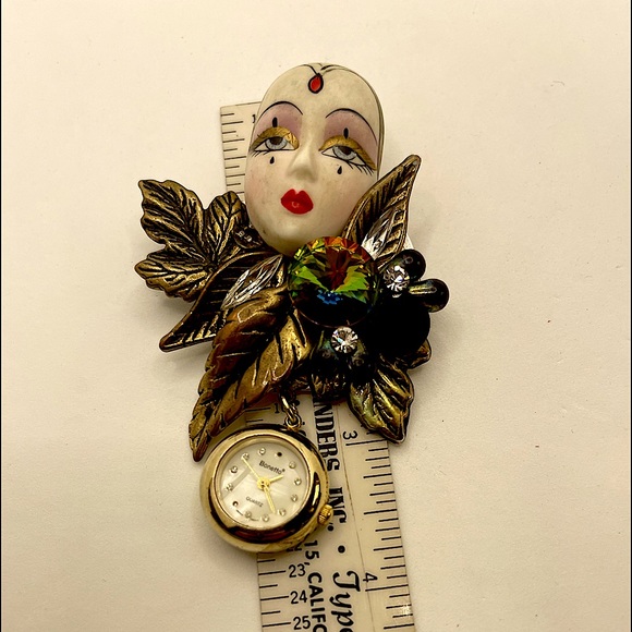 Bonnetto | Jewelry | Vintage Bonetto Digits Pierrot Flapper Womans ...